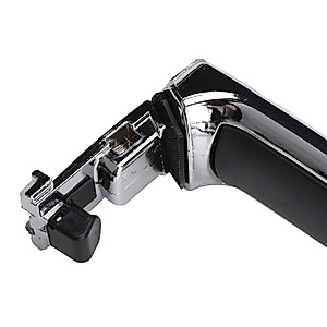 Yikesai Exterior Chrome Door Handle Front Left Driver Side, with Key Hole Smart Entry Keyless - Compatible with 2010-2013 Nissan Rogue - Replaces 80640CZ31B 80640-CZ31A, 80645-CA000