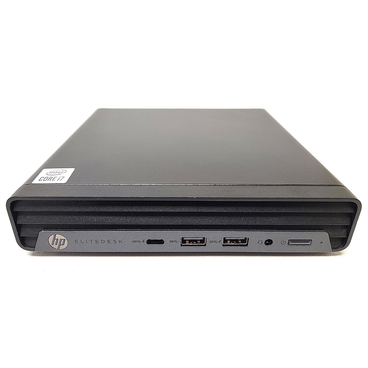 HP EliteDesk 800 G6 Mini Desktop Computer - 10th Gen Intel Core i7-10700T 8-Core up to 4.5 GHz Processor, 16GB DDR4 RAM, 512GB NVMe SSD, Intel UHD Graphics 630, Wi-Fi 6 + Bluetooth 5.1, Windows 11 Pro