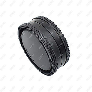 Body Cap + Rear Lens Cover for Sony Alpha A6600 A6500 A6400 A6300 A6100 A6000 A5100 A5000 A7R IV/A7R II/A7R III/A7R/A7 IV /A7 III/A7 II/A7/A7C/A7S III /A1 / FX3 E Mount