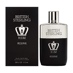 British Sterling Him Reserve by Dana 3.8 oz Eau De Toilette Spray for Men