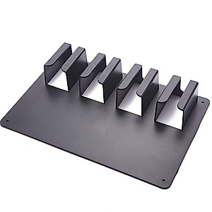 Minkissy Hair Clipper Holder Organizer Wall Mounted Hair Brush Comb Hairdressing Tool Storage Rack Shelf Container for Home Shop 31X20X6cm