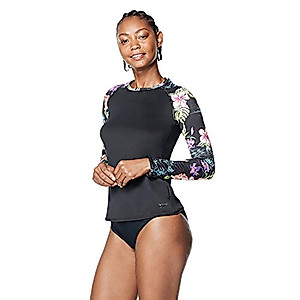 Speedo Women's Uv Swim Shirt Long Sleeve Rashguard