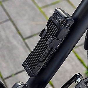 ABUS Folding Lock Bordo 6000K with SH Lock Bracket with XPlus Cylinder for High Protection Against Tampering, ABUS Security Level 10, Length 120 cm