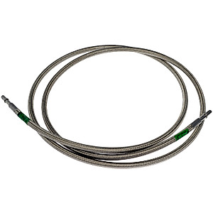 Dorman 819-876 Flexible Stainless Steel Braided Fuel Line Compatible with Select Chevrolet / GMC Models (OE FIX)