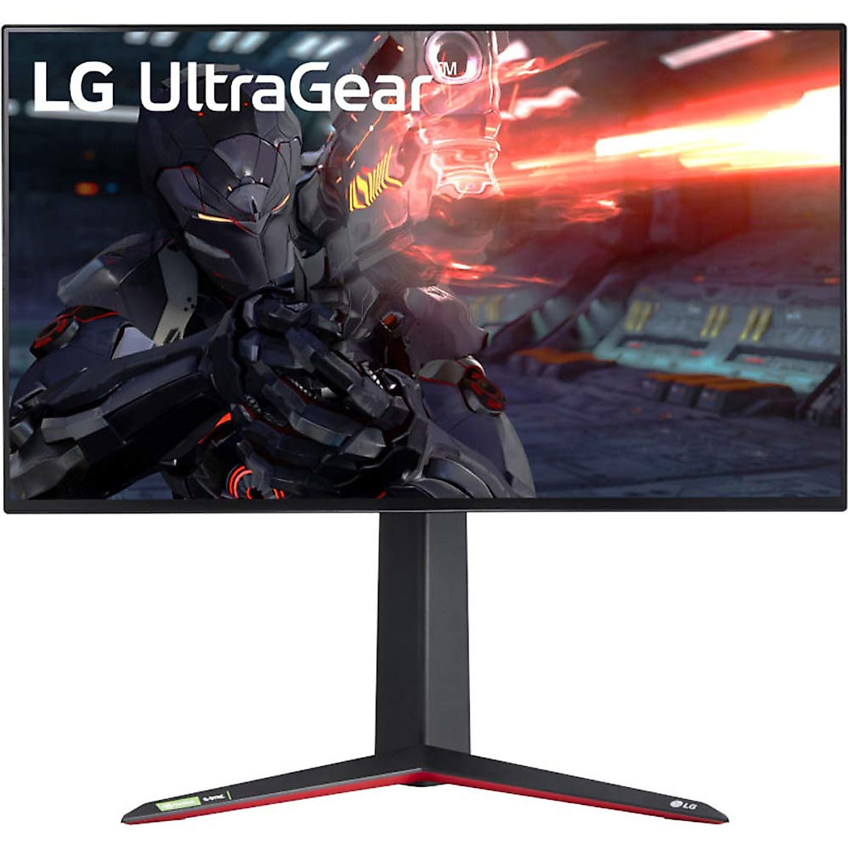 LG 27GN950-B 27 inch Ultragear 4K UHD Nano IPS 1ms 144Hz G-Sync Gaming Monitor Bundle with Deco Gear HDMI Cable 2 Pack + Gamer Surface Mousepad + Screen Cloth