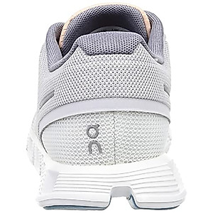 ON Women's Cloud 5 Push Sneakers, Glacier/Undyed White, 8