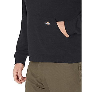 Dickies Men's Pullover Fleece Hoodie, Black, Medium