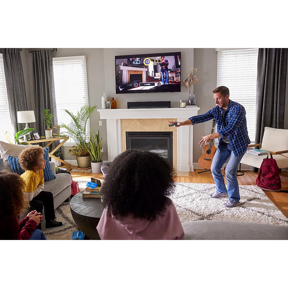 Mattel Games Pictionary Air 2 Family Game for Kids and Adults with Exclusive Black Color Light Pen & Digital Clue Packs