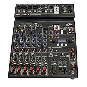Peavey PV 10 BT Compact Mixer with Bluetooth