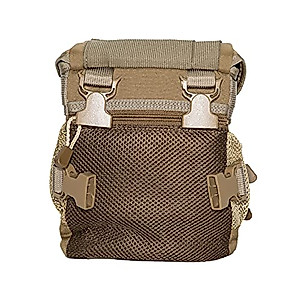Alaska Guide Creations Hybrid with MAX Pocket | Compact Utility Bag with Mesh Side Pockets | Binocular Harness for Comfort and Quick Access (Kryptek Highlander)