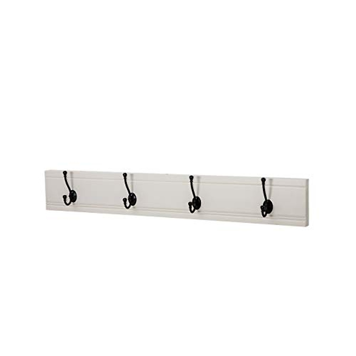 Savannah 40" Wall Mounted Coat Hook, Ivory
