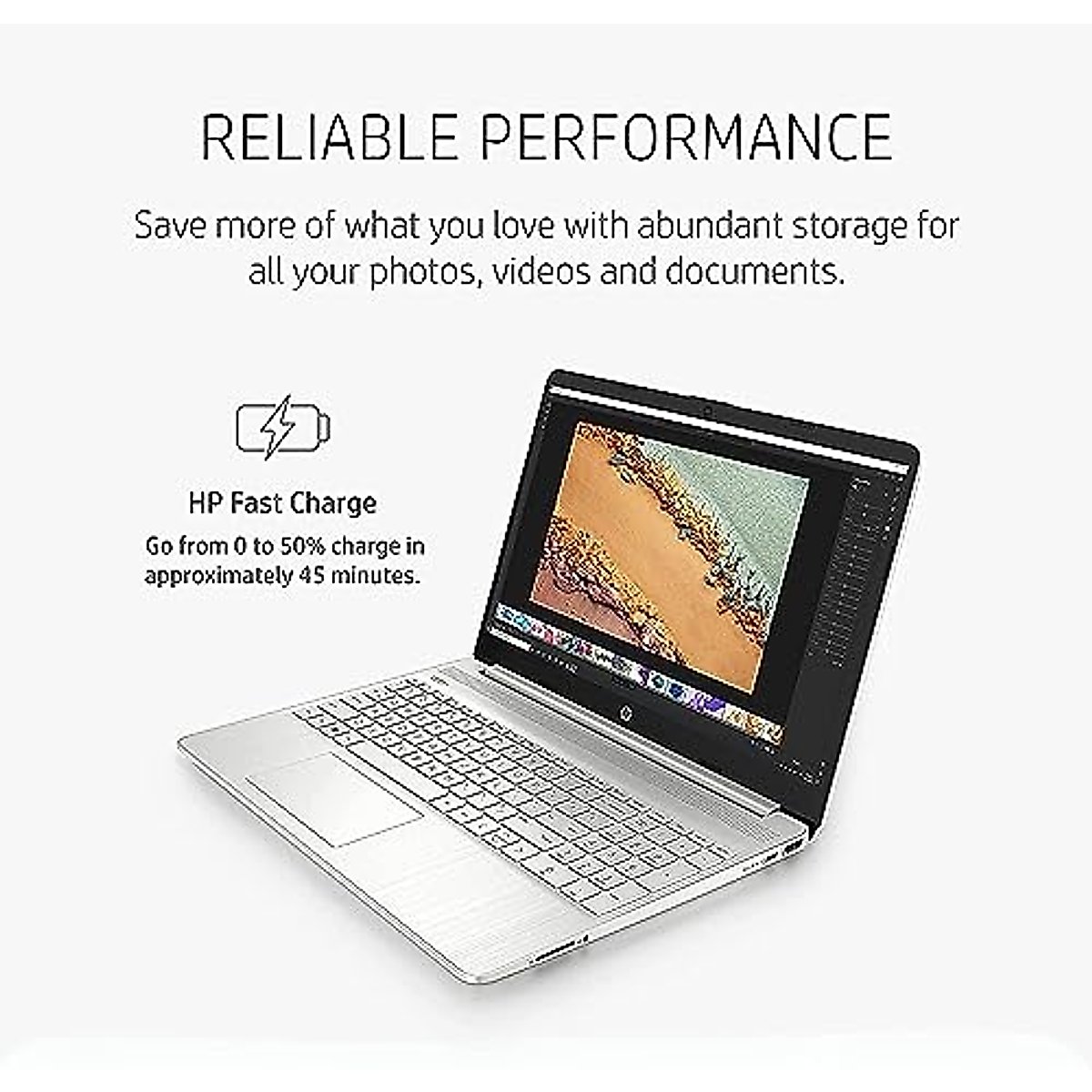 HP 2023 Newest Laptop, 15.6" Touchscreen Display, Intel Core i3-1115G4 Processor(Beat i5-1035G4), 8GB RAM, 256GB SSD, WiFi, Bluetooth, Numeric Keypad, Windows 11 Home in S Mode, Silver