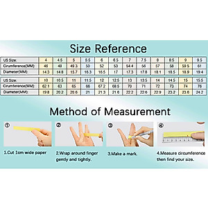 S925 Sterling Silver Rose Flower Love Jewelry Bands Promise Purity Ring for Women Size 7