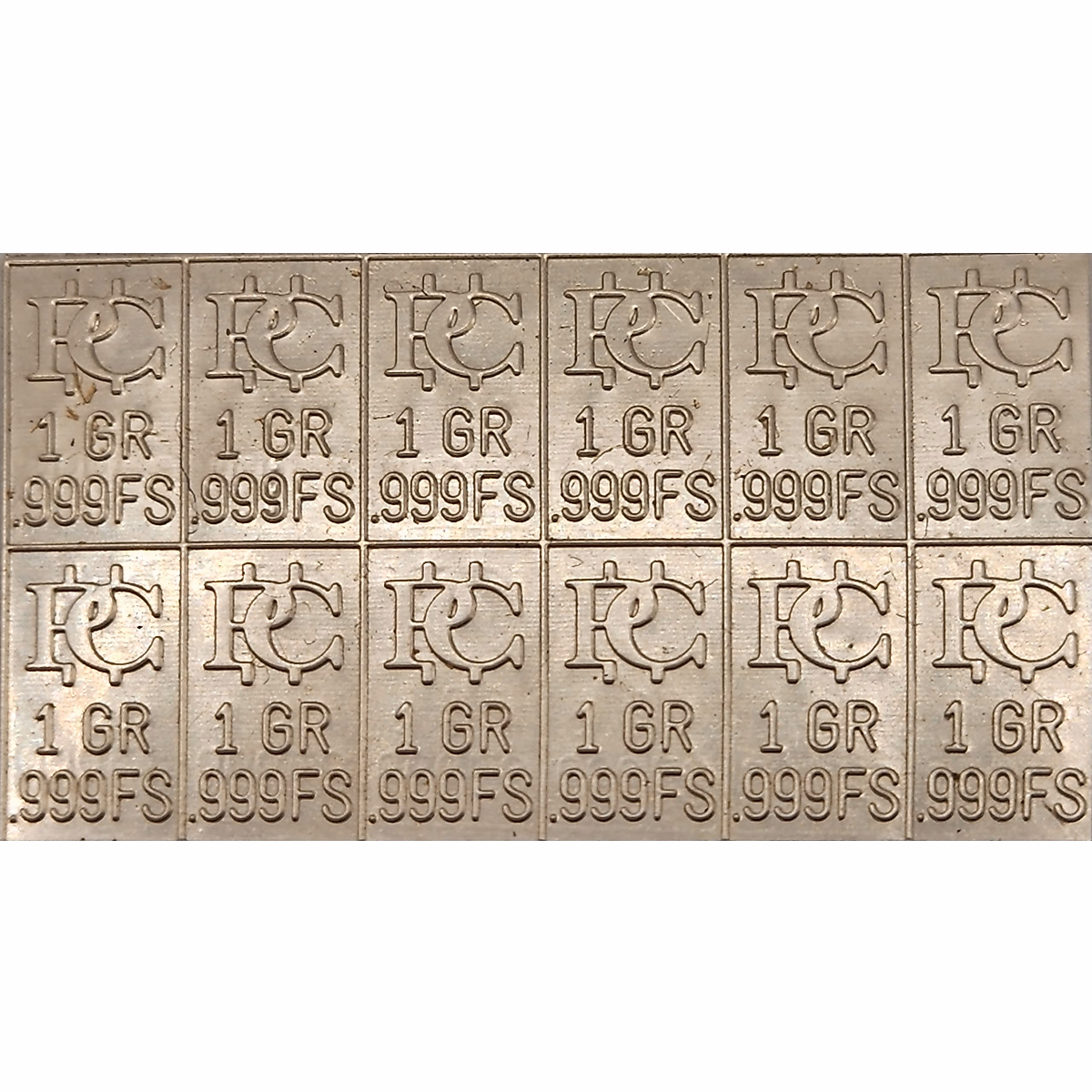 24 1 Grain Silver Bars