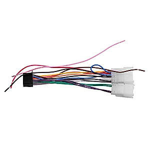 Radio Wiring Harness Pioneer Headunits Compatible with Toyota| Fits for All Non-JBL Toyota and Scion Models 1987-17(Does not Fits for JBL Cars) | Fits for 2016-19 Models (All BRZs)