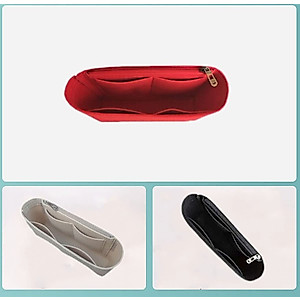 Felt Purse Organizer Insert,for/Burberry Chain Bag Lola Small and Medium sized Bag Storage Bag2056Beige-S