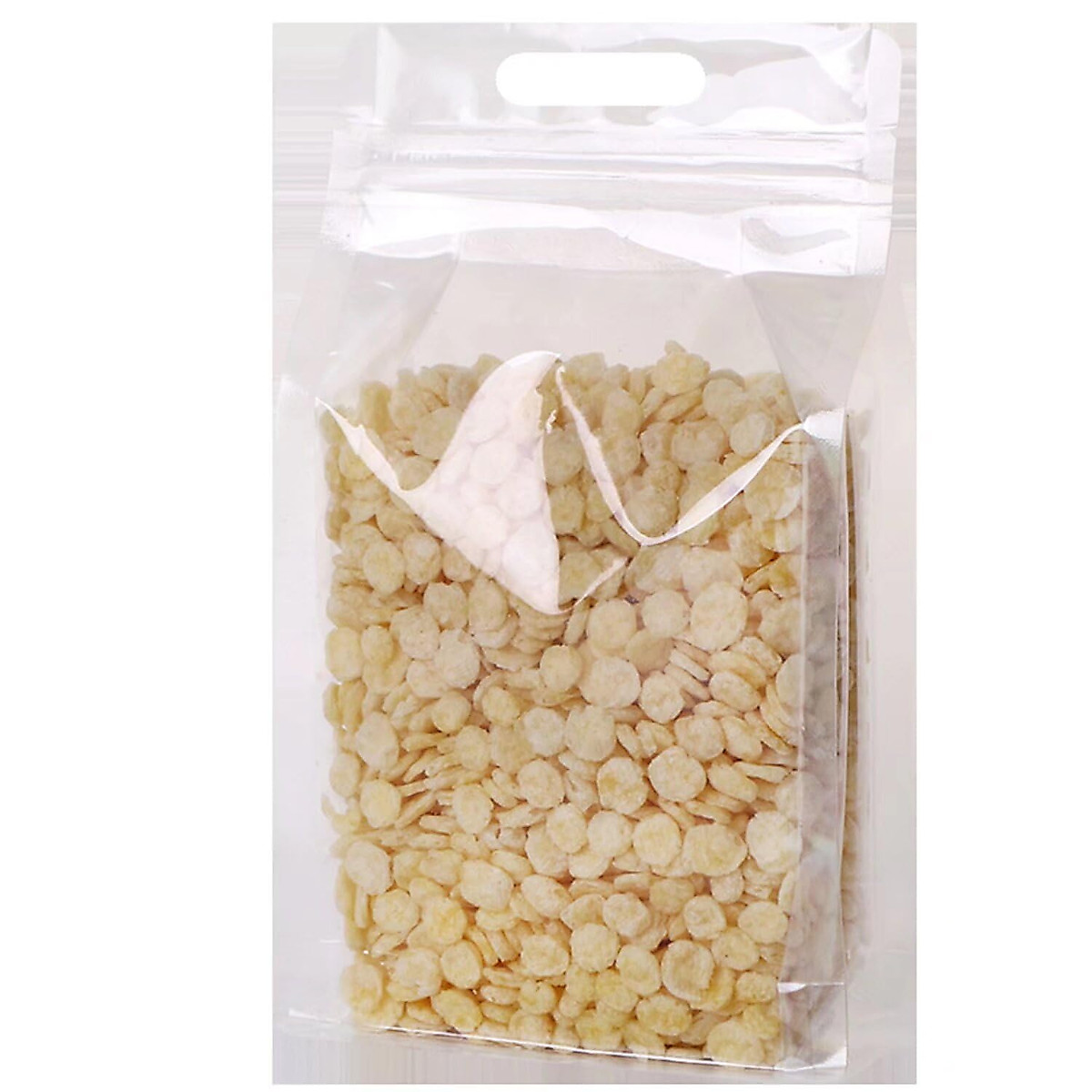 Portable Stand Up Clear Zipper Lock Reusable Aluminum Mylar Foil Plastic Packaging Bag for Zip Heat Seal Package Lock with Tear Notch Long Term Food Storage (10 pieces11.8x 15.7in,10 pieces 11.8x9 in)