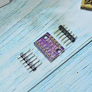 Comimark 2Pcs IIC/SPI LSM6DS3 3 Axis Gyroscope Accelerometer 6 Axis Sensor Transfer Module