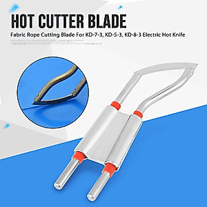 Electric Hot Knife Fabric Rope Cutting Blade for KD-7-3 KD-5-3 KD-8-3 Heat Cutter Hot Knife Blade