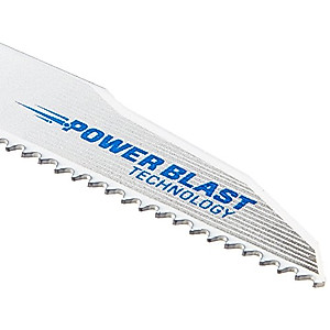 LENOX Tools Demolition Reciprocating Saw Blade with Power Blast Technology, Bi-Metal, 12-inch, 6 TPI, 5/PK
