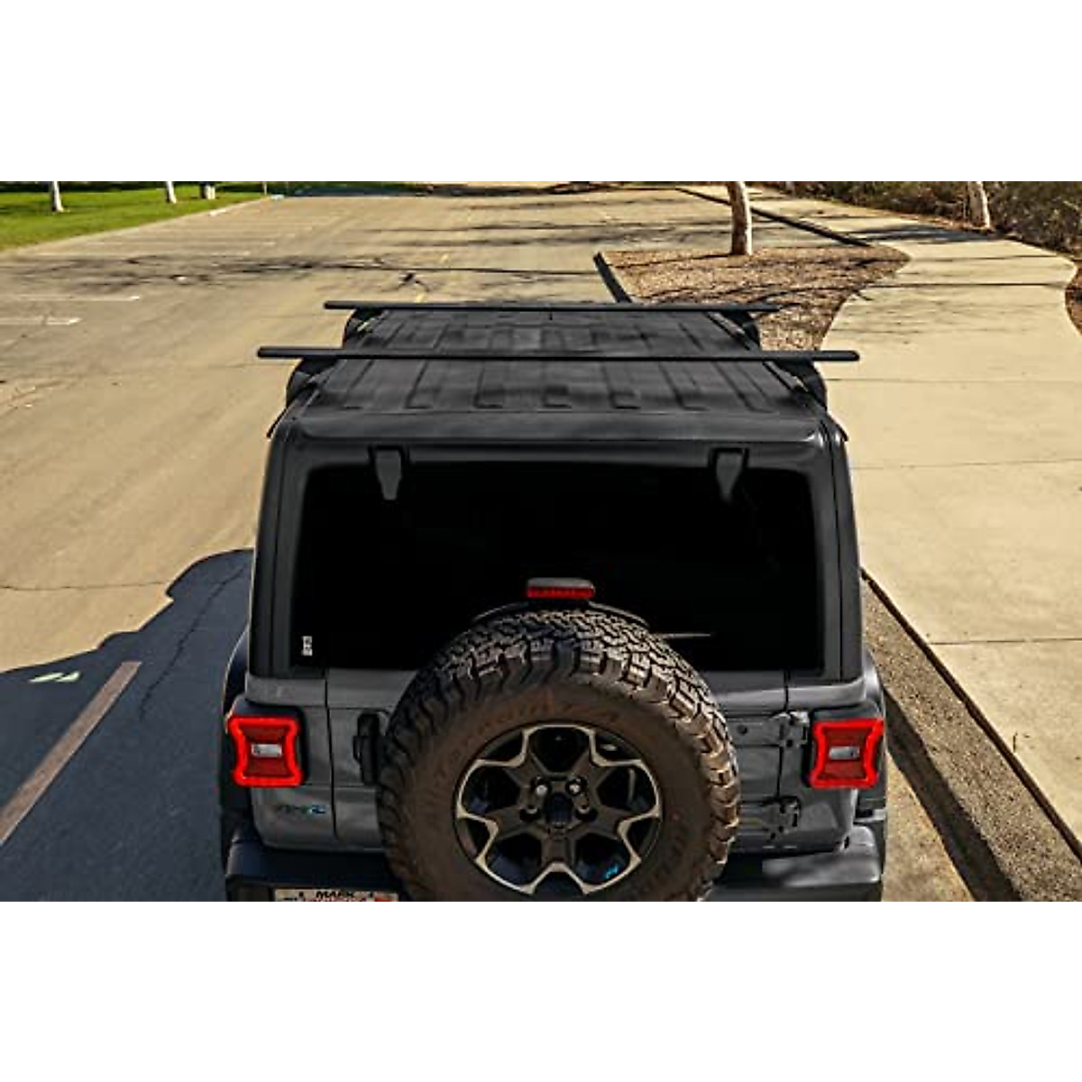 Antidote Outdoors Cross Bars Roof Rail Racks Fit for Jeep Wrangler JK JL Gladiator JT 2007-2023 Crossbars
