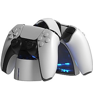 PS5 Charging Station,Dual Charging Dock for Play Station 5 Dualsense Game Controller Support Fast Charging