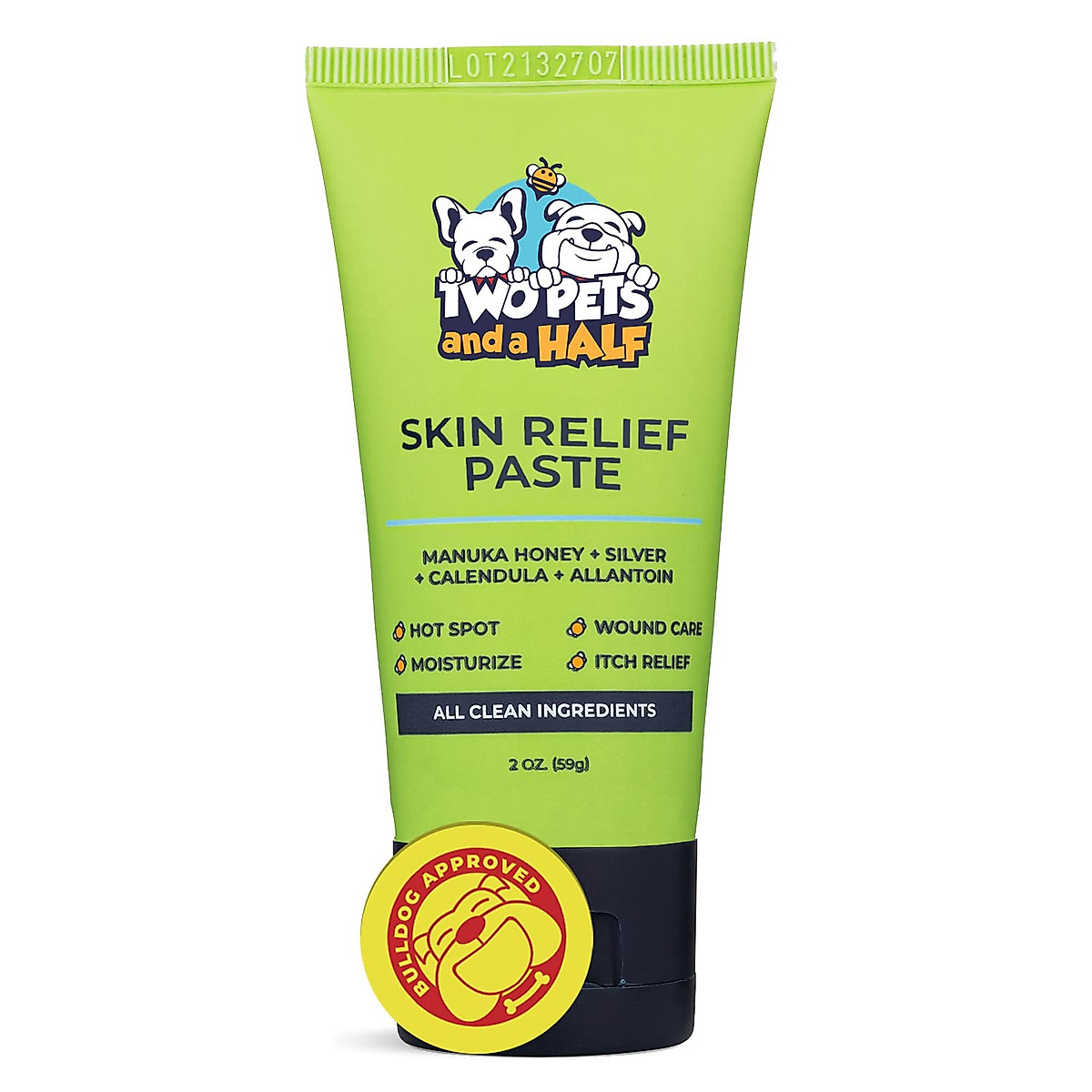 Bulldog Skin Care(Pack of 3-6oz)Wrinkle Paste for Bulldog+Dog Paw Balm Dogs & Dog Nose Balm+Skin Soother for Dog-Say Bye To Rash,Redness On French Bulldog &English Bulldog,Pug-Frenchie Dog Accessories