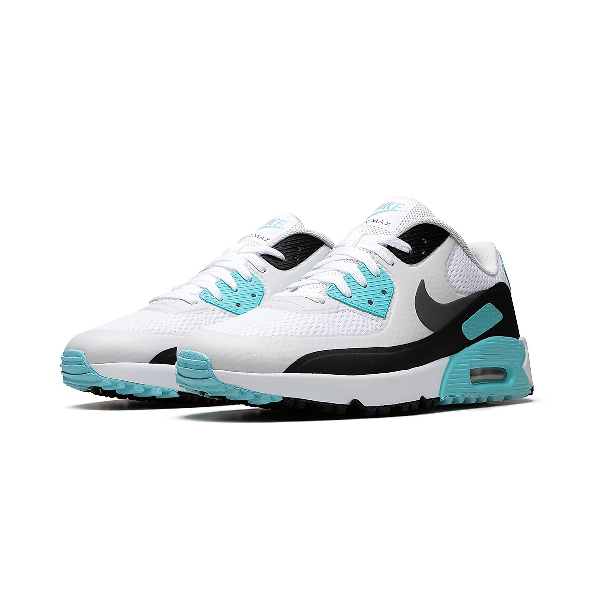 NIKE Men's Golf Shoe, White Dark Grey Cup, 12 AU