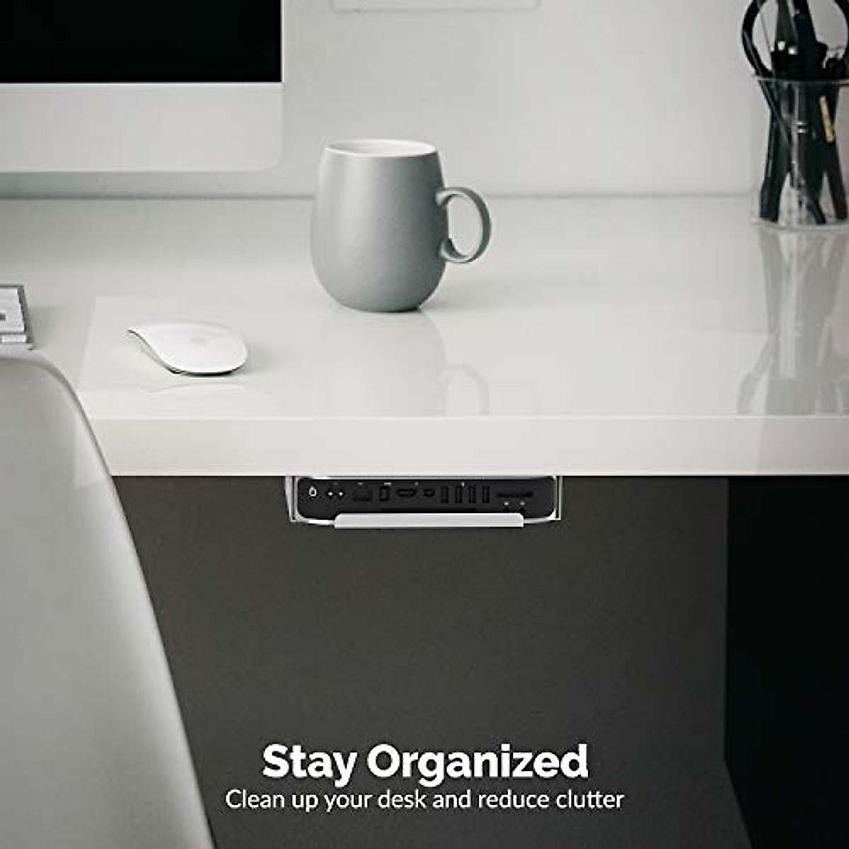 SABRENT Mac Mini VESA Mount/Wall Mount/Under Desk Mount (BK-MACM)