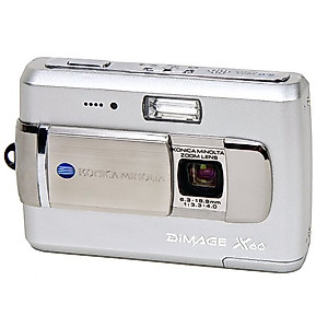 Konica Minolta X60 5MP Digital Camera with 3x Optical Zoom
