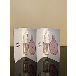 Set of 2 - Chance Eau Tendre for Women, Eau De Parfum Spray 0.05oz/1.5ml Vial Sampler