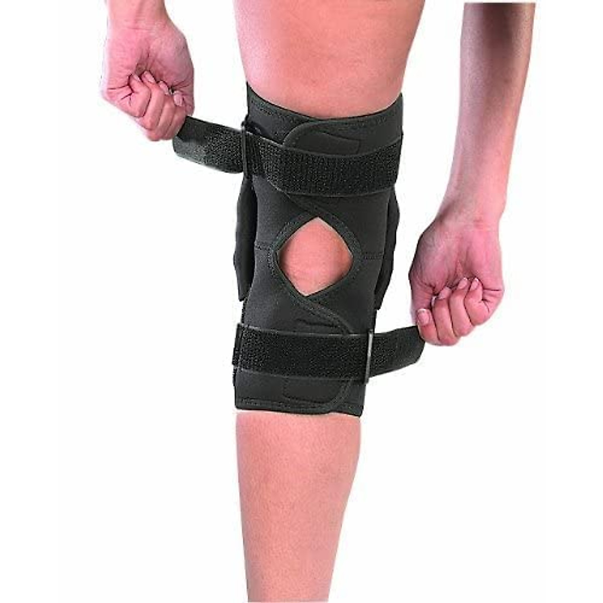 Hinged Wraparound Knee Brace (EA)