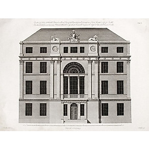 Elevation of a House at Whitehall Restore as a Board Room for the Paymaster General & Commissioners of Chelsea Hospital & Office for Invalids.