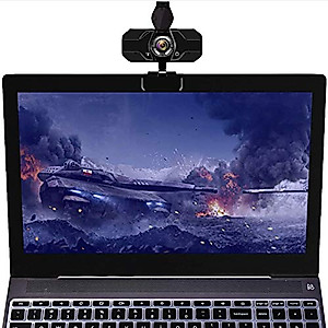 2 Pack Universal Webcam Cover, Desktop Computer External Webcam Lens Cover Shutter Cap Hood, Streaming Web Camera Privacy Cover Clip Compatible with Logitech HD Pro Webcam C270/C615/C920/C930e/C922X