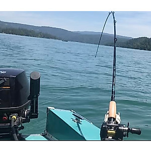 Montana Tackle 7' 6" Light Action Kokanee Salmon Downrigger Rod: “PRO KOKANEE III