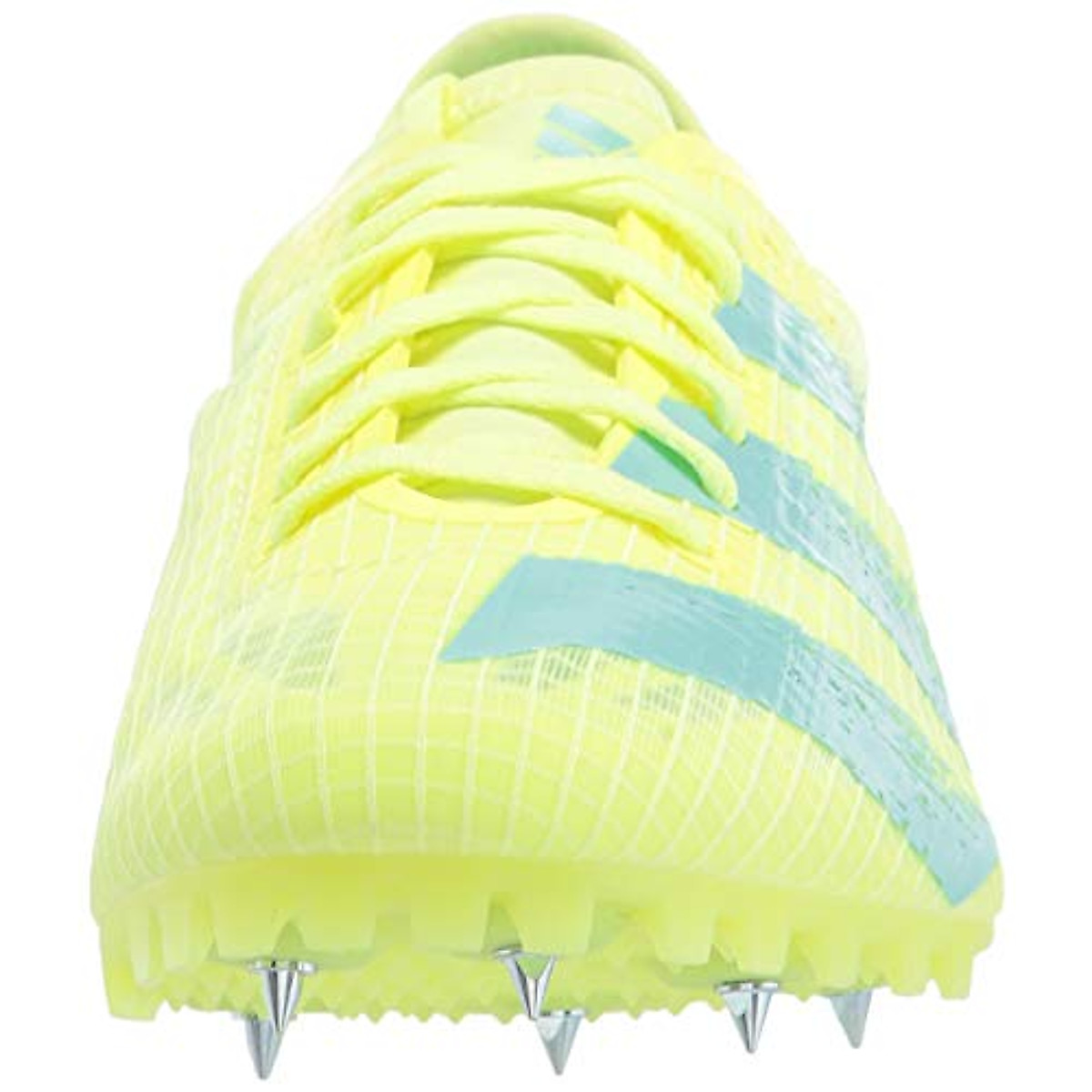 adidas Women's Sprintstar Running Shoe, Hi-Res Yellow/Clear Aqua/Core Black, 6