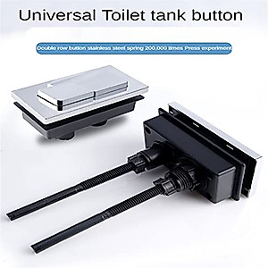 DDXPT 1PC Dual Flush Toilet Tank Button Water Saving Valves Universal Closestool Switch Press Bathroom (Color : As Shown, Size : D)