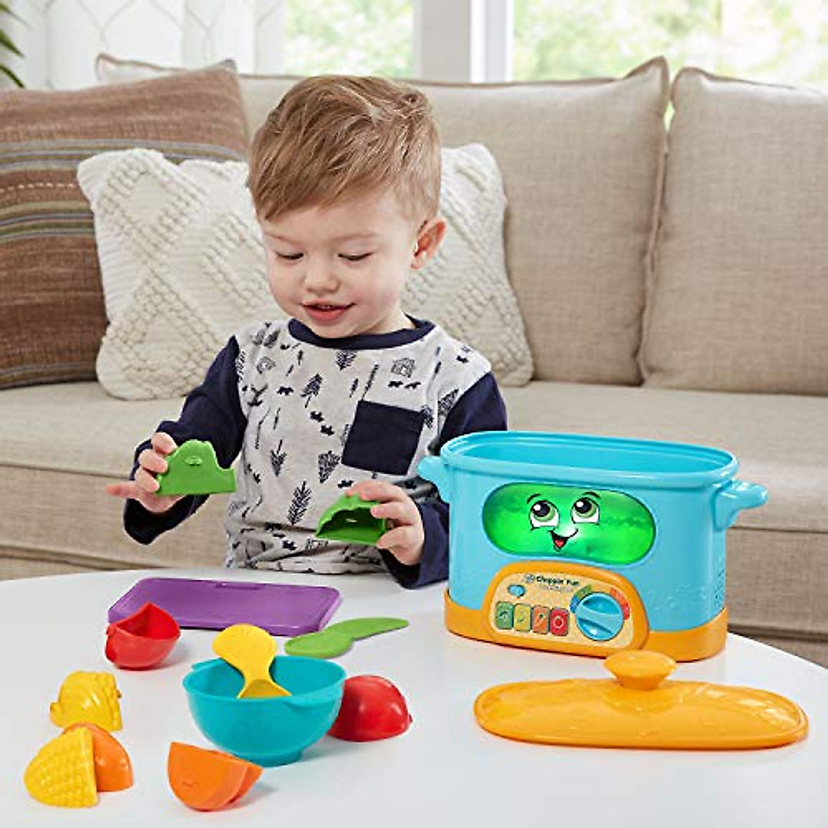 LeapFrog Choppin’ Fun Learning Pot, Orange