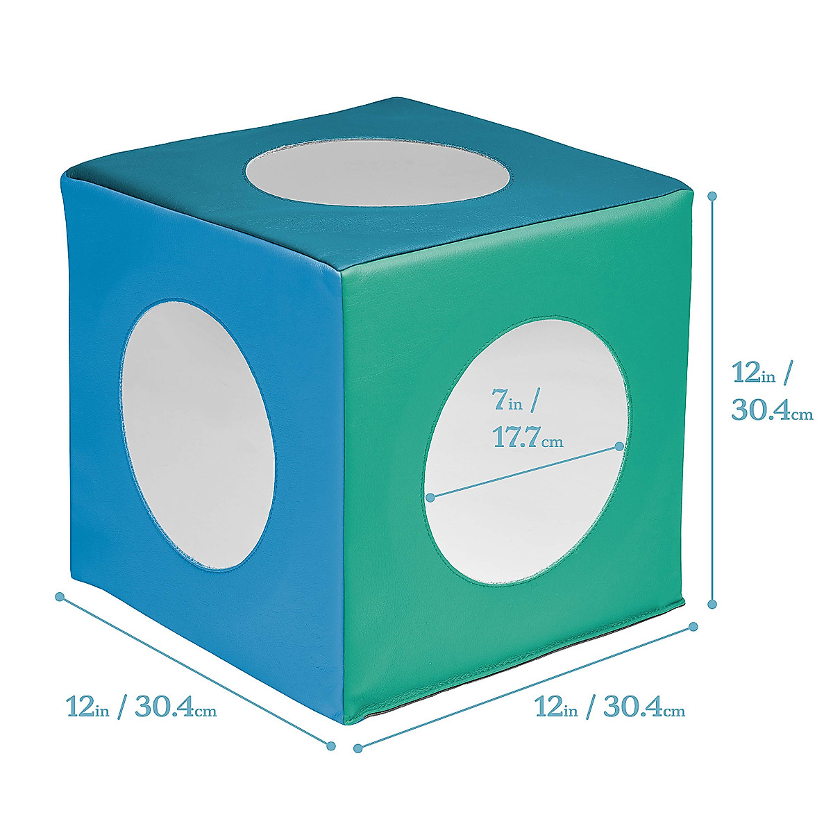 ECR4Kids SoftZone Mirror Cube - Contemporary