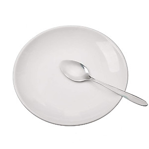 Gizhome Stainless Steel Flatware Set Cutlery Set of Knife Fork Soup Spoon Teaspoon, Portable Silverware Set for Travel Camping