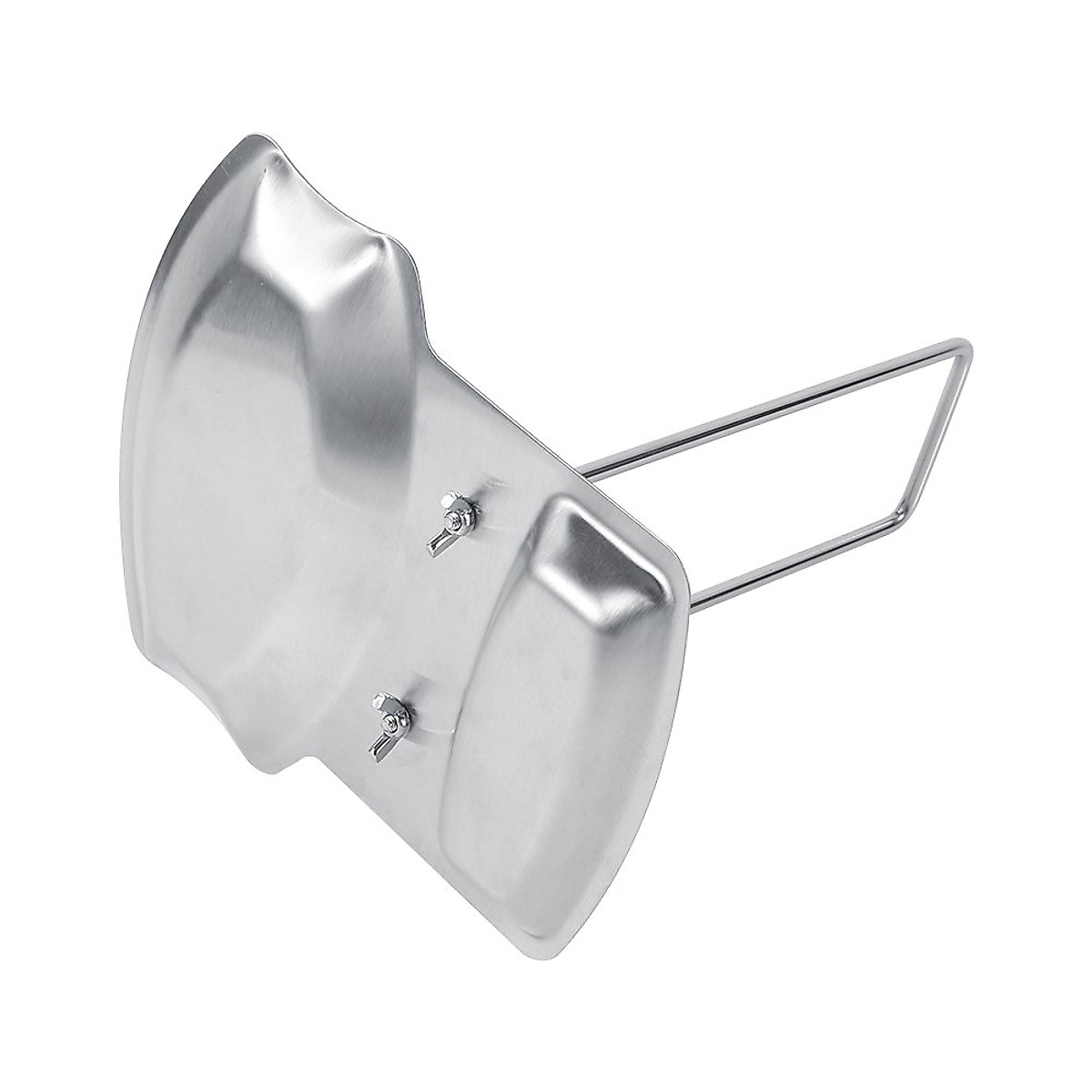 1Pc Spoon Rest and Pot Lid Holder,Stainless Steel Pan Pot Cover Lid Rack,Home Kitchen Spoon Holder Pot Lid Shelf Cooking Rack Pan Cover Stand Kitchen Tool