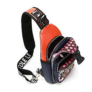 Nicole Lee SLING BACKPACK WITH BOTTLE HOLDER (TOGETHER WE STAND)