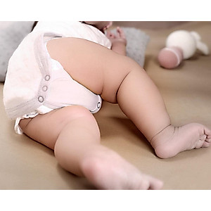 Baby Bodysuit Onesies Extender pack of 3 (Variety Pack, 2 Different Size snaps)