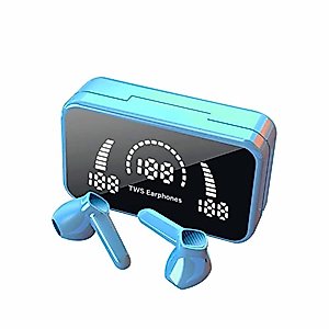 Kadlawus True Wireless Earbuds - Bluetooth 5.2 Headphones Earphones 5H W/ 2000mAh Charging Case, 3D Stereo Audio Control in-Ear Headset Mic for Sports Music Calling Gaming