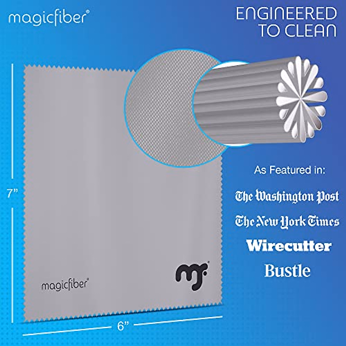 MagicFiber Microfiber Cleaning Cloths, 13 PACK