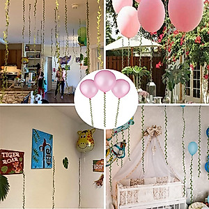 Elane 3 Rolls 10 Yards Decorative Ribbon,Gold Ribbon for Gift Wrapping Ribbon Green Ribbon for Gift Wrapping,Green Leaf Ribbon