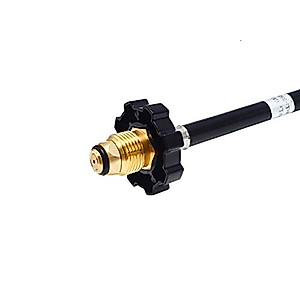 LS'BABQ 5 Ft Propane Adapter Hose 1 lb to 20 lb Converter and Gas Regulator fit for Coleman Propane Gas Stoves 5430 Grills, Gas Stove Regulator Part Connector Fitting Replacement Kit