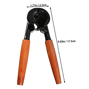 KJHBV Butter Pecan Home Tools Crab Tools Vintage Walnut Chestnut Cutter Nuts Opener Tool Walnut Sheller Walnut Opener Walnut Pliers Pecans Bottle Opener Nutcracker Bamboo Walnut Shells