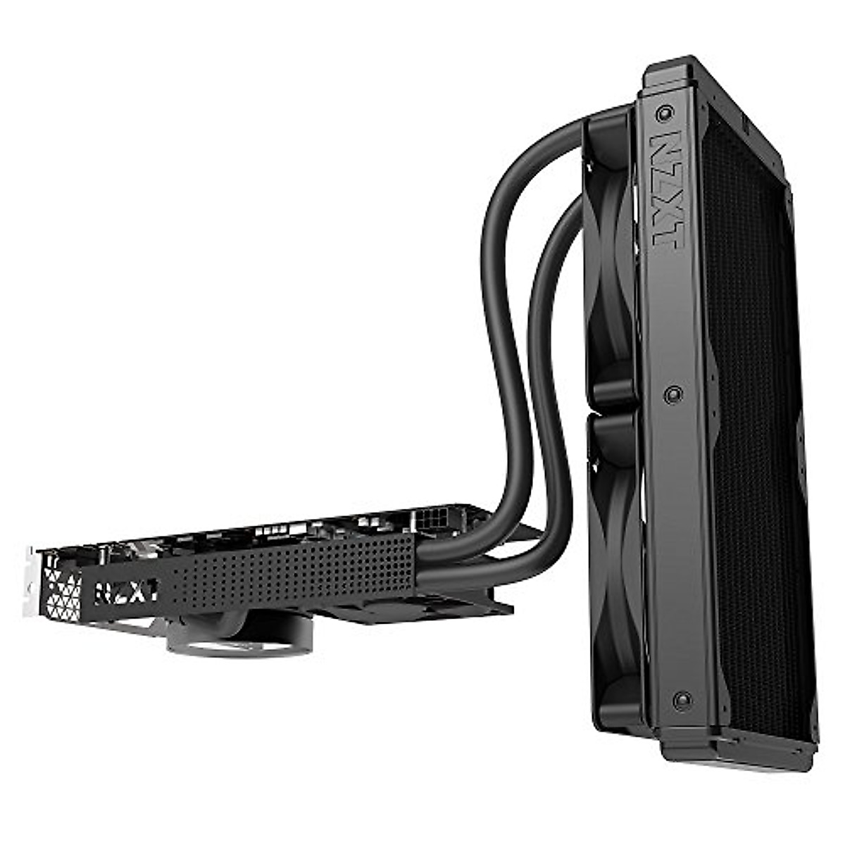 NZXT Kraken G12 - GPU Mounting Kit for Kraken X Series AIO - Enhanced GPU Cooling - AMD and NVIDIA GPU Compatibility - Active Cooling for VRM, Black