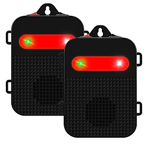 Angveirt Ultrasonic Mouse Repellent Battery Operated Pest Repeller ...